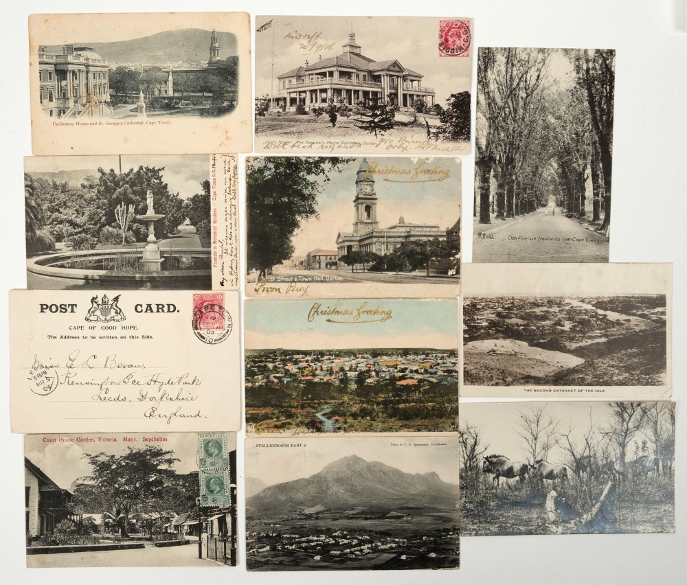 Postcards: BRITISH EMPIRE - AFRICAN COLONIES: A collection of ...