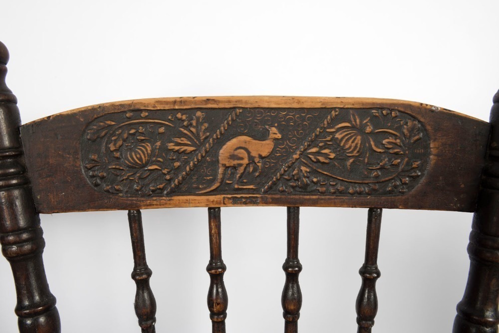 KANGAROO BACKS set of four antique Australian timber chairs, 19th/20th ...