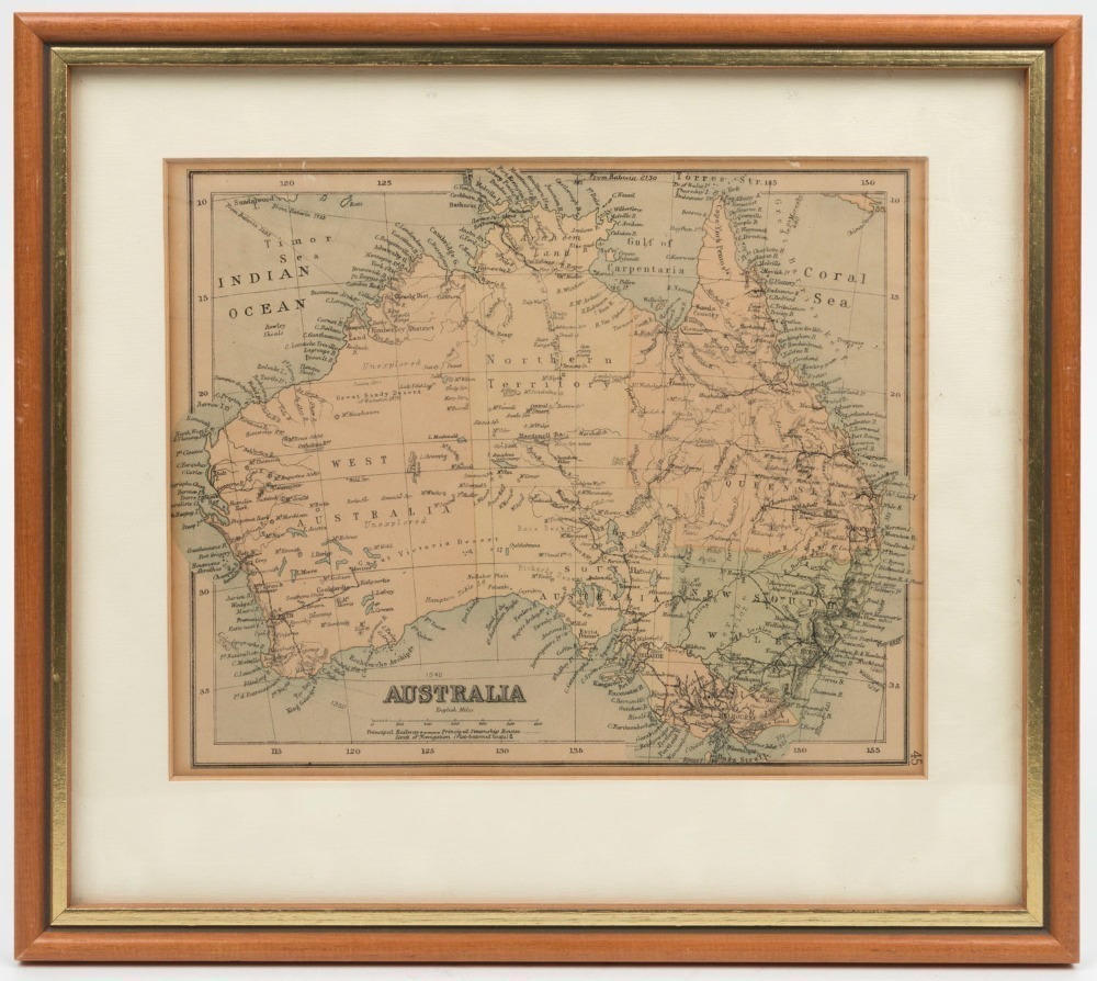 PHILLIPS maps of Australia , SOUTH-EAST AUSTRALIA , NEW ZEALAND and a ...