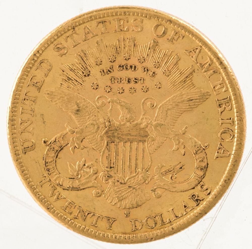 United States of America - CoinsTWENTY DOLLARS 1898, Liberty head ...