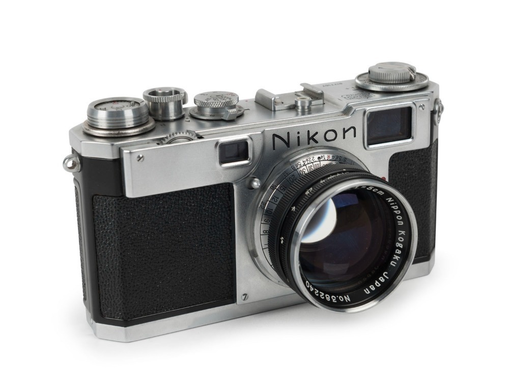 NIPPON KOGAKU: Nikon S2 rangefinder camera [#6177157], circa 1956, with ...
