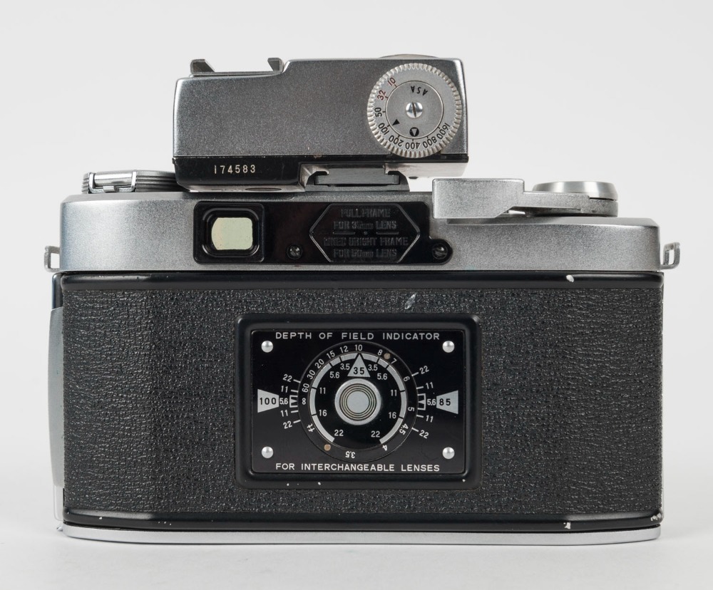 MINOLTA: Minolta Super A rangefinder camera [#104849], circa 1957, with ...
