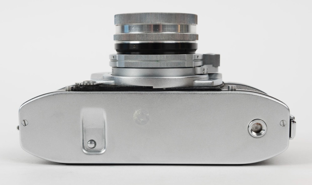 MINOLTA: Minolta Super A rangefinder camera [#104849], circa 1957, with ...