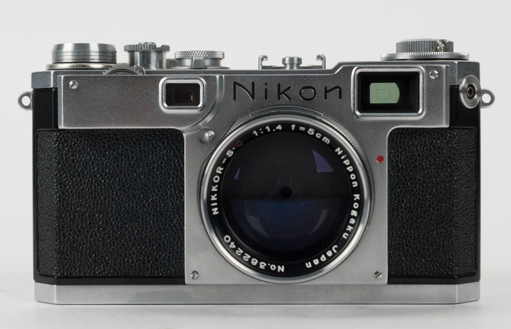 NIPPON KOGAKU: Nikon S2 rangefinder camera [#6177157], circa 1956, with ...