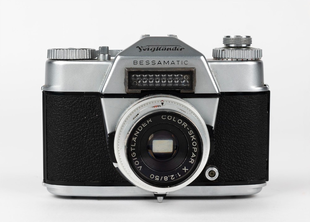 VOIGTLÄNDER: 1959 Bessamatic SLR camera [#59129] with Color-Skopar 50mm ...