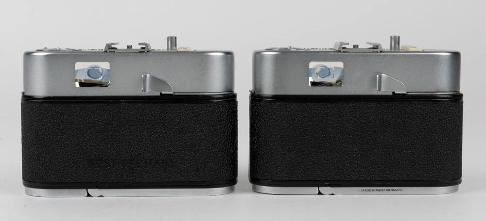 VOIGTLÄNDER: Two 1960 Vitomatic IIa rangefinder cameras with Color ...