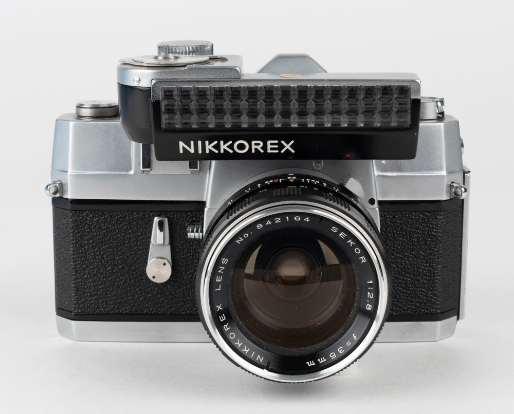 NIPPON KOGAKU: Nikkorex F SLR camera [#361752], circa 1962, with Sekor ...