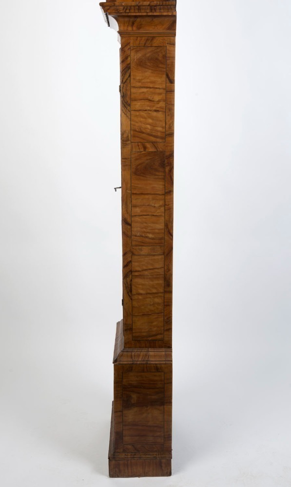 JOSEPH KNIBB rare William and Mary period English longcase clock in ...