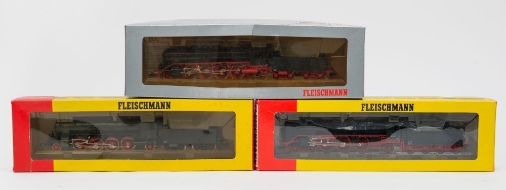FLEISCHMANN: Steam locomotives comprising #4814 Prussian Special Series ...
