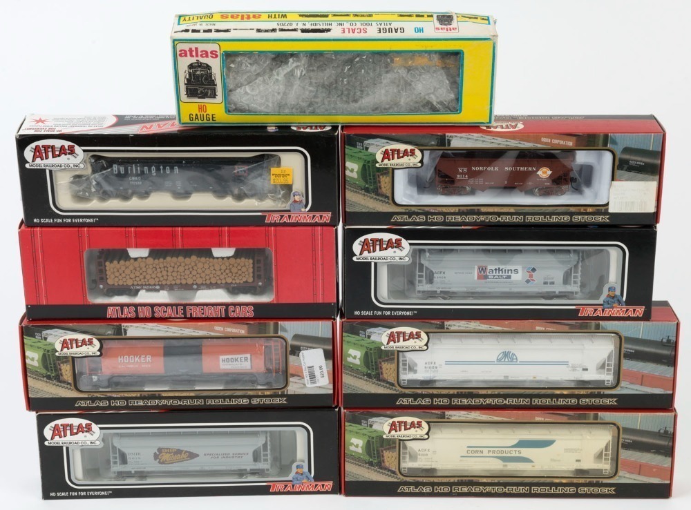 MODEL RAILWAYS: ATLAS: HO-Gauge Alco C-245 No.8034 locomotive (Erie ...
