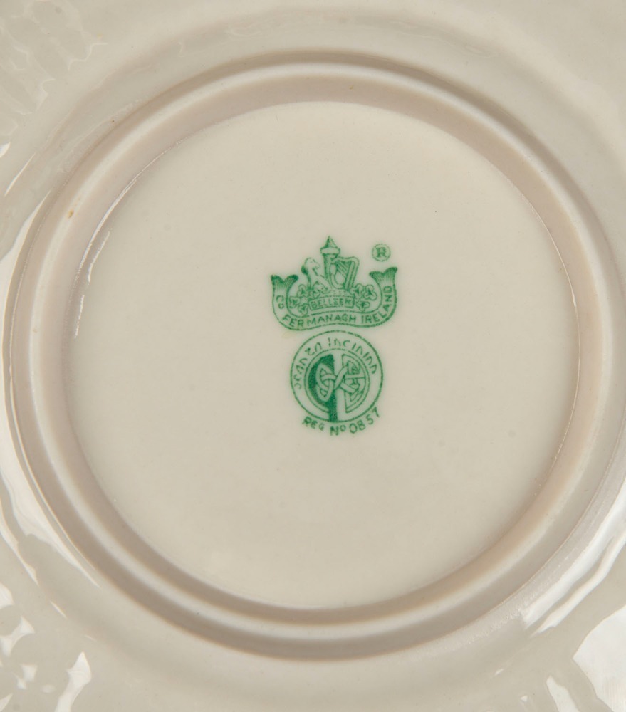 BELLEEK Irish porcelain tea ware, 19th and 20th century, (19 pieces ...