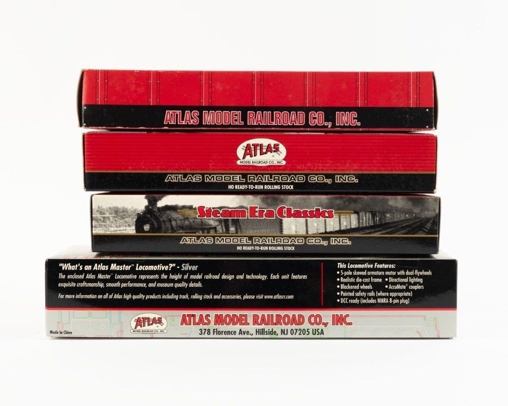 HO SCALE MODEL RAILWAYS: ATLAS: Train Master Locomotive (Erie ...