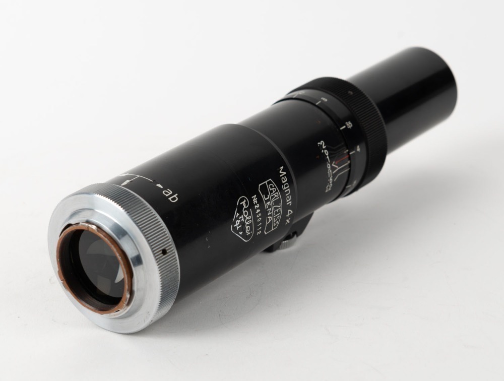 FRANKE & HEIDECKE: Rare Magnar 4x Carl Zeiss Jena telelens [#2450112 ...