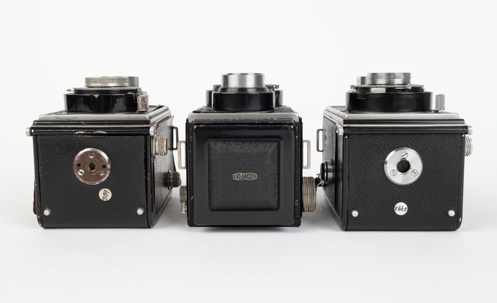 MEOPTA: Three early-1950s made-in-Czechoslovakia TLR cameras - one ...