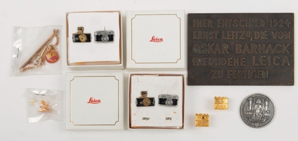 LEITZ: Eight metal commemorative items - Leica Historical Society of ...