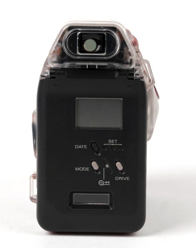 YASHICA: Rare c. 1988 transparent-body Samurai half-frame SLR camera ...