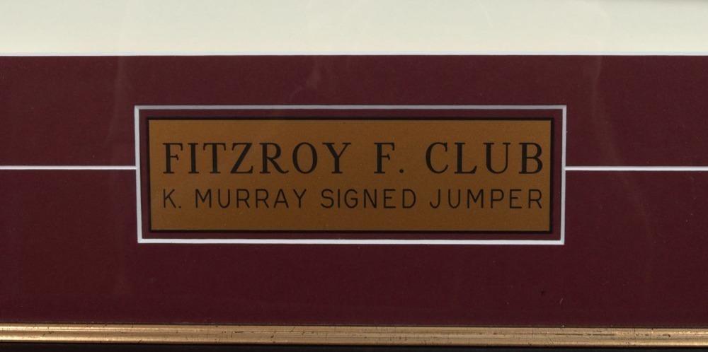 FITZROY FOOTBALL CLUB: Team of the Century commemorative jumper, signed ...