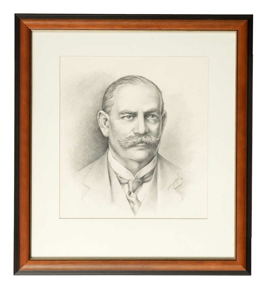 ORIGINAL ARTWORK FOR THE $100 JOHN MONASH POLYMER BANKNOTE, 1996 LYELL ...