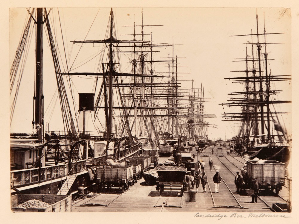 A large collection of albumen paper prints, circa 1870s-80s, mostly ...