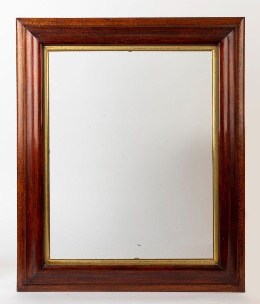 An antique Australian Colonial picture frame, blackwood and cedar with ...
