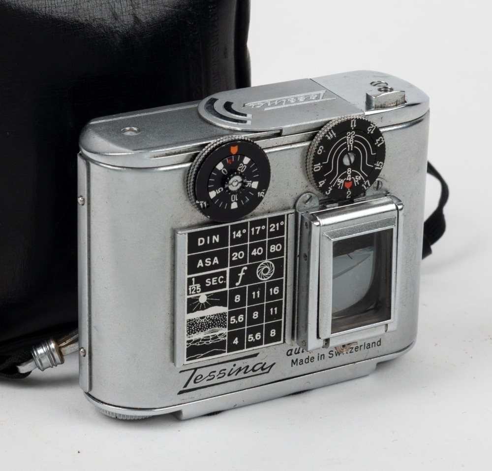 CONCAVA: Tessina Automatic 35 subminiature camera [#363973], c. 1960s ...