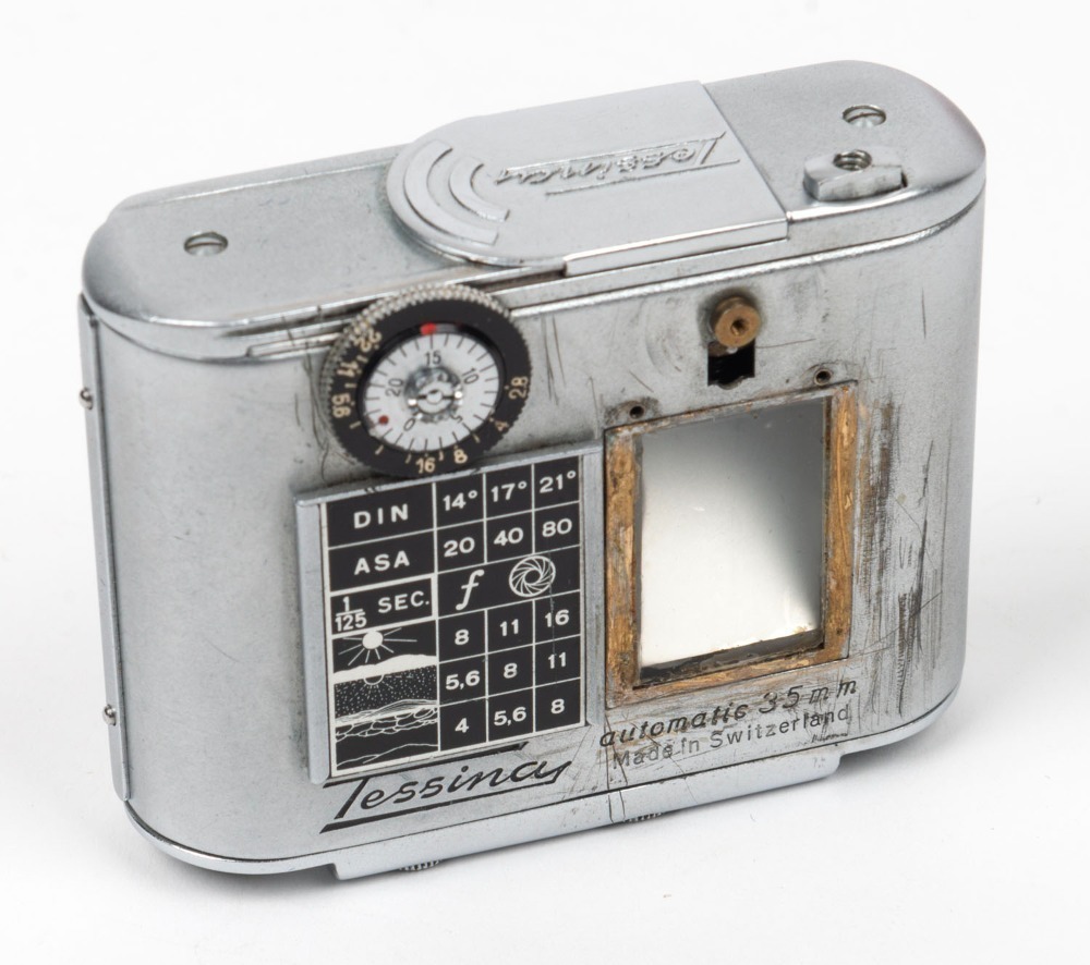 CONCAVA: Tessina Automatic 35 subminiature camera [#63514], c. 1960s ...