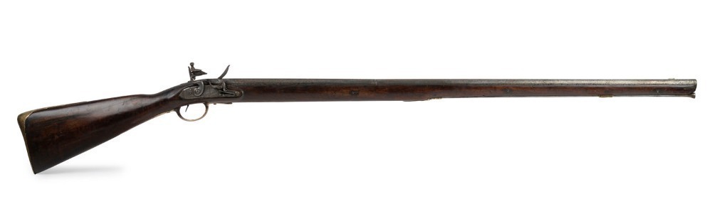 FUSIL DE CHASSE antique French flintlock fowling piece with brass ...