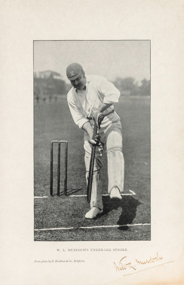 WILLIAM (Billy) L. MURDOCH, attractive original pen signature below a ...