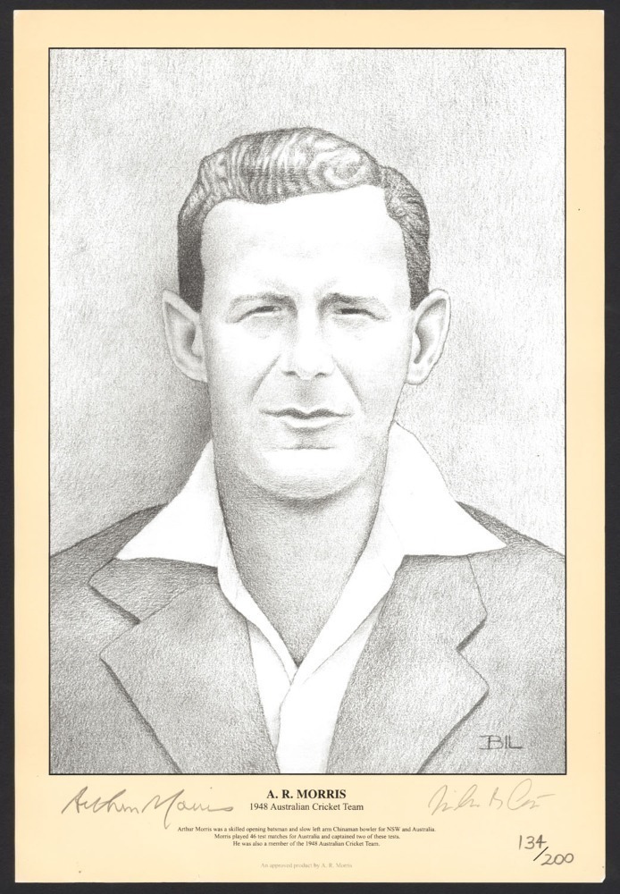 1948 INVINCIBLES: Seven matching reproduction portraits by BIL, each ...