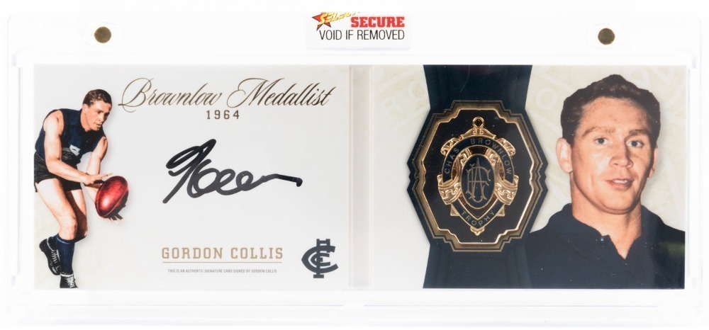 2024 Gordon Collis Select Brownlow Medallist 1964 booklet with ...