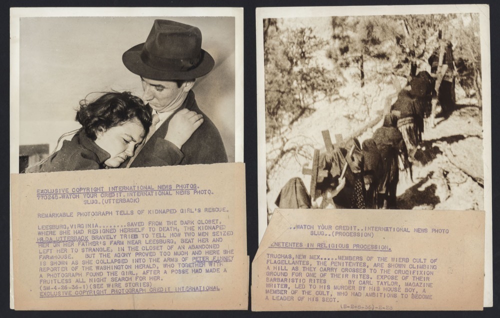CRIME AND PUNISHMENT: Twenty-one 1930s press photographs, the largest ...