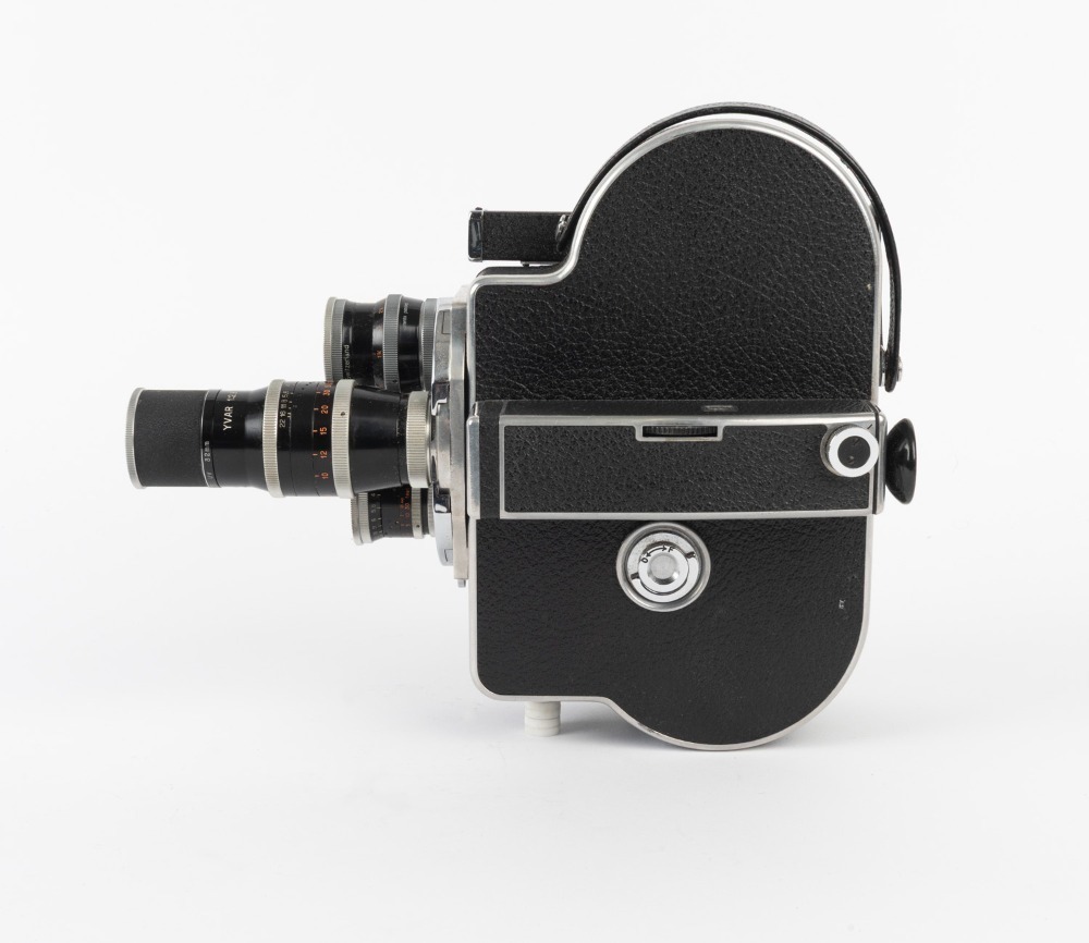 BOLEX-PAILLARD: H16 Leader 16mm movie camera [#70749], c. 1950s, with ...