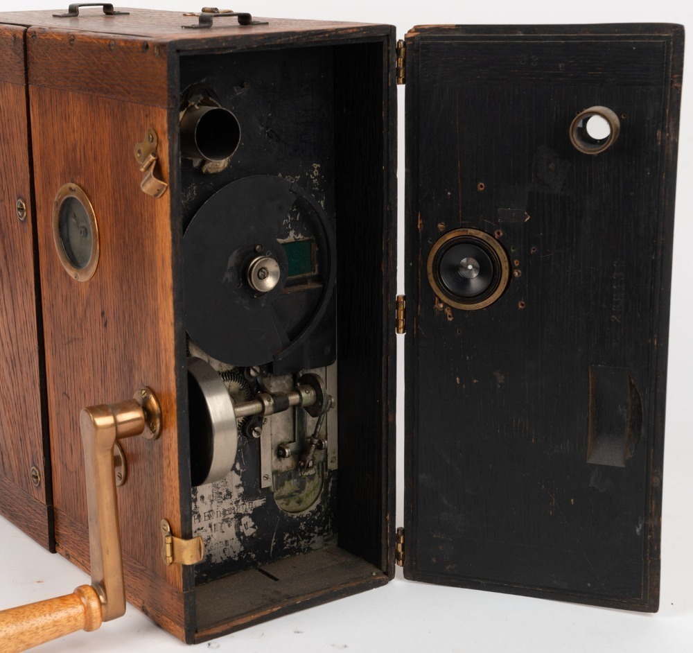 ERNEMANN DRESDEN: Kino A Normal-Aufnahme hand-cranked 35mm movie camera ...