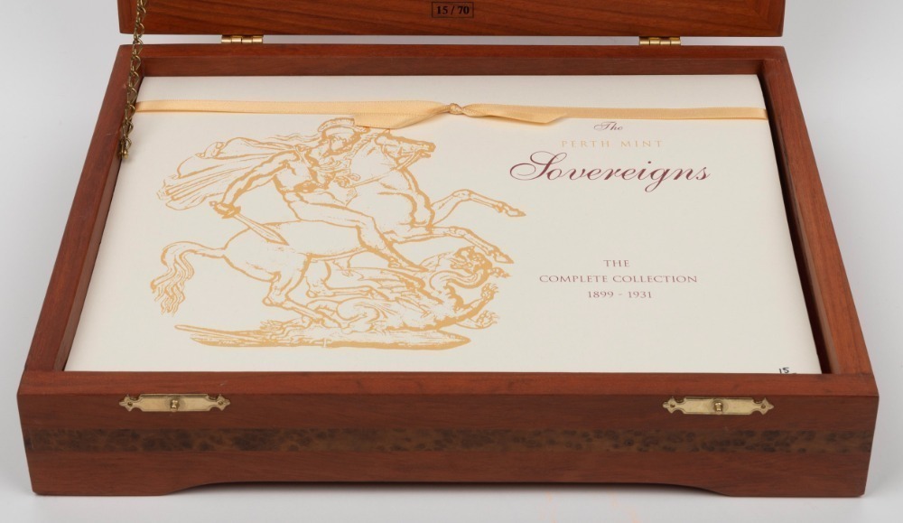 THE PERTH MINT SOVEREIGNS 1899 - 1931 - THE COMPLETE COLLECTION: From ...