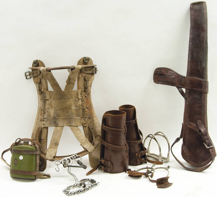 WW2 ITEMS: assortment of Australian 'light horse' Second World War ...