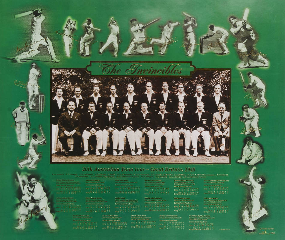 1948 INVINCIBLES: Limited Edition Prints The Invincibles & The ...
