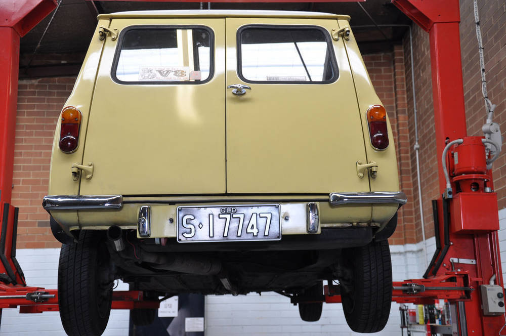 1969 Morris Mini panel van Vin no. YJBAV4R1798 Engine no. 10YTUH20609