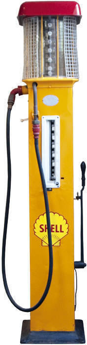 SHELL Petrol Pump: Gilbert and Barker Manual Kerbside Pump for Shell ...