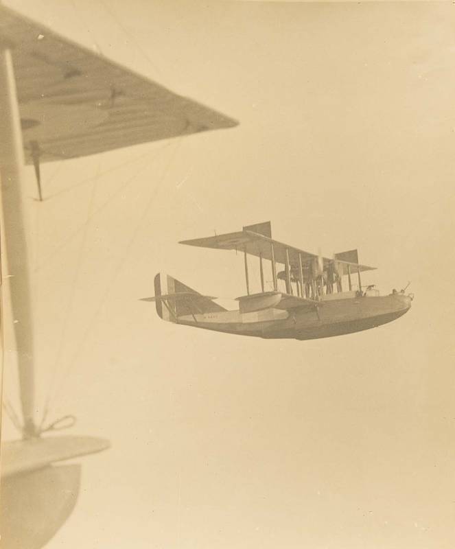 AVIATION, large photographs of airships, airship docking tower, airship ...